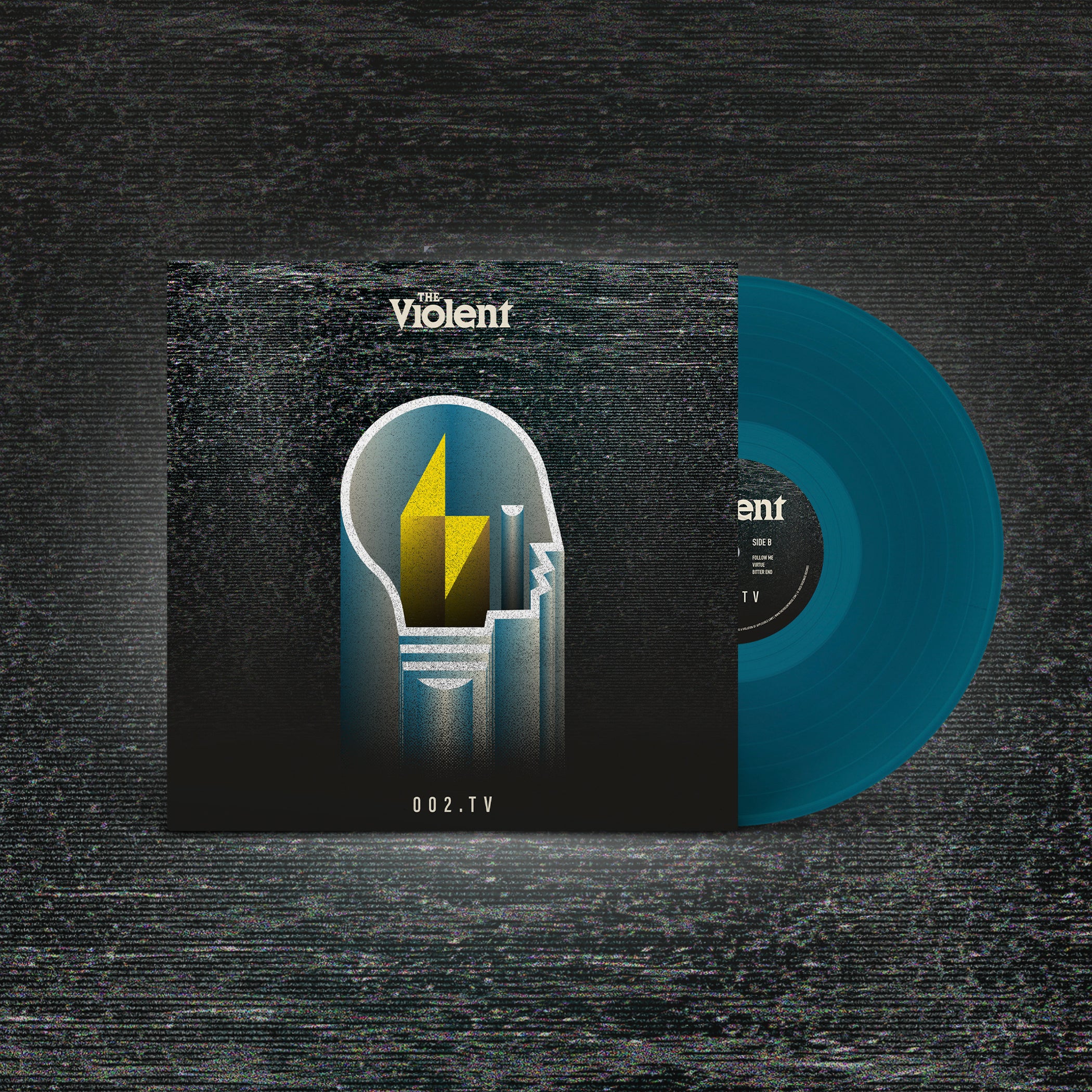 002.TV Autographed EP Vinyl – The Violent